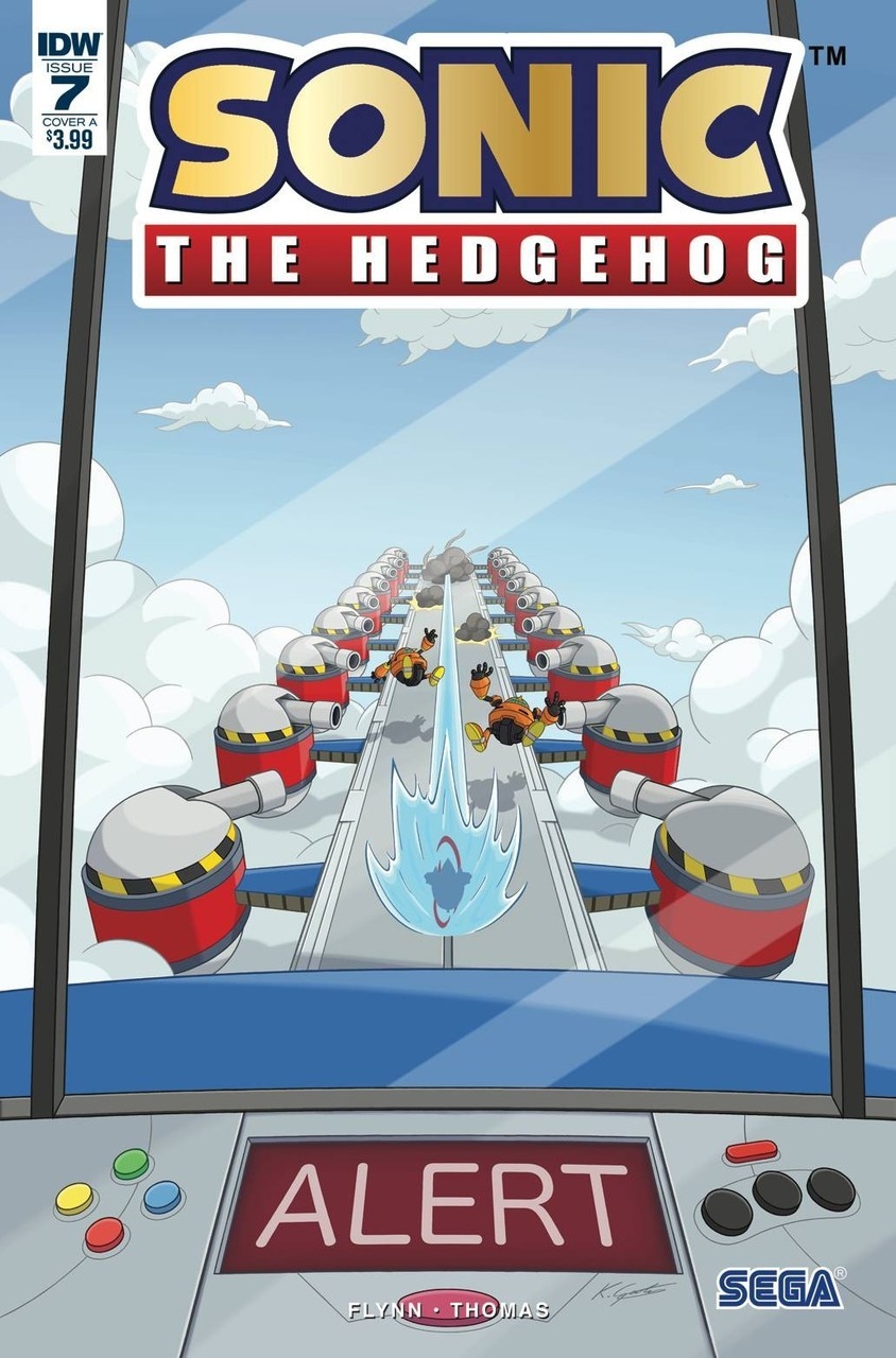 Sonic The Hedgehog #7 - Sonic HQ