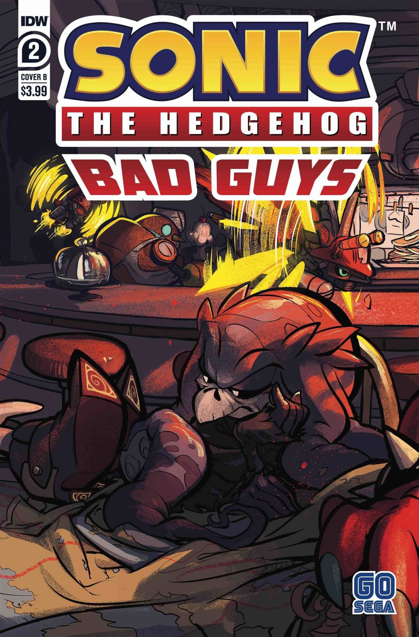 Sonic The Hedgehog: Bad Guys #2 - Sonic HQ