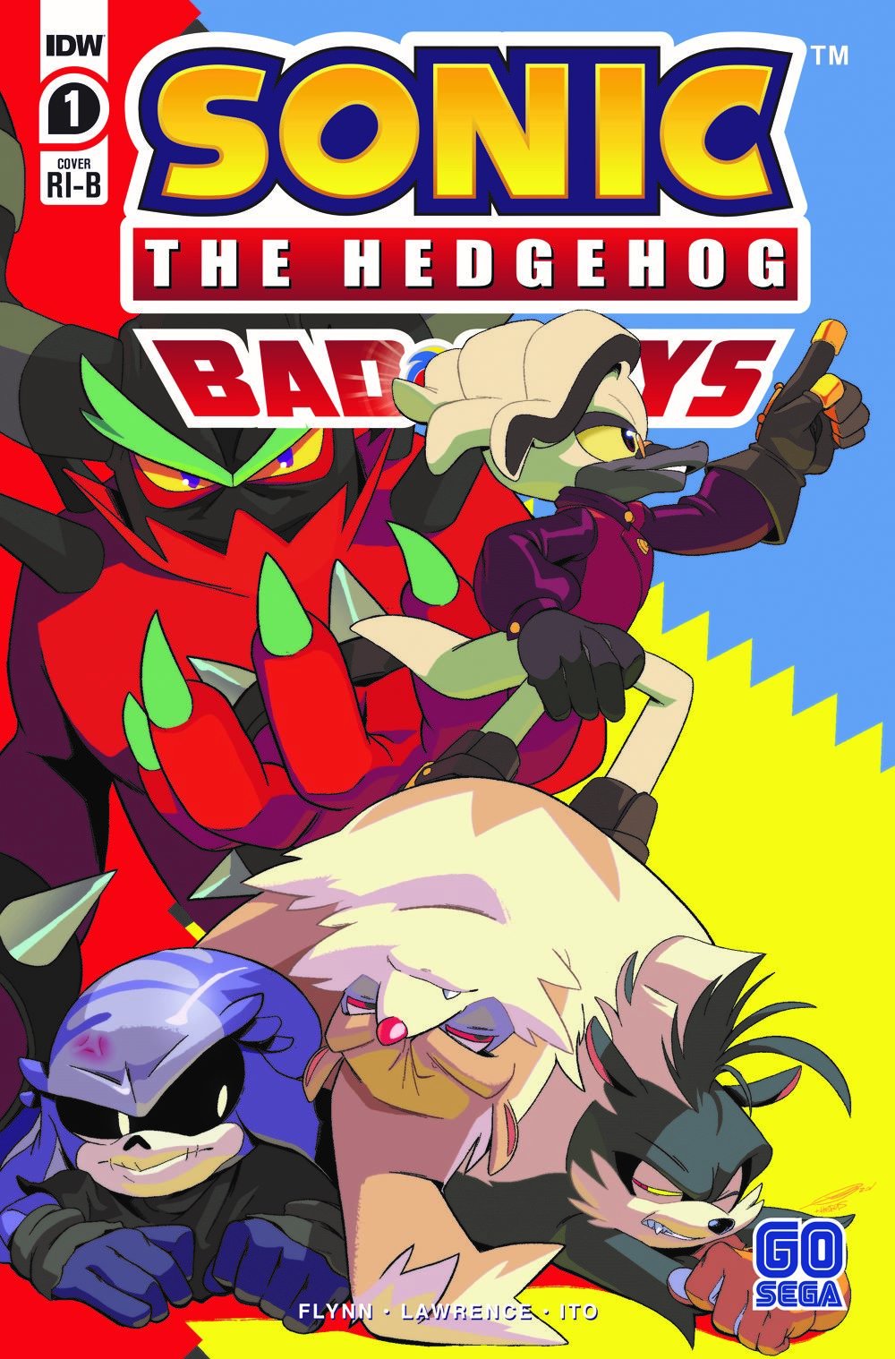 Sonic The Hedgehog: Bad Guys #1 - Sonic HQ